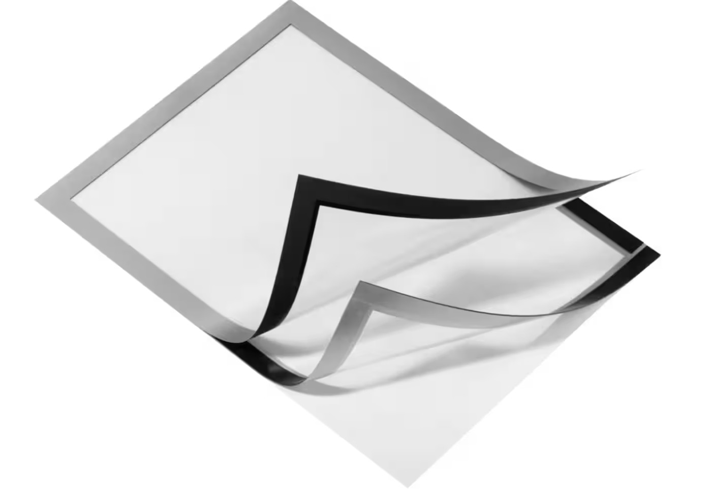 pak van 2 Duraframe zilver A4 zelfkl magnetisch | IB Office