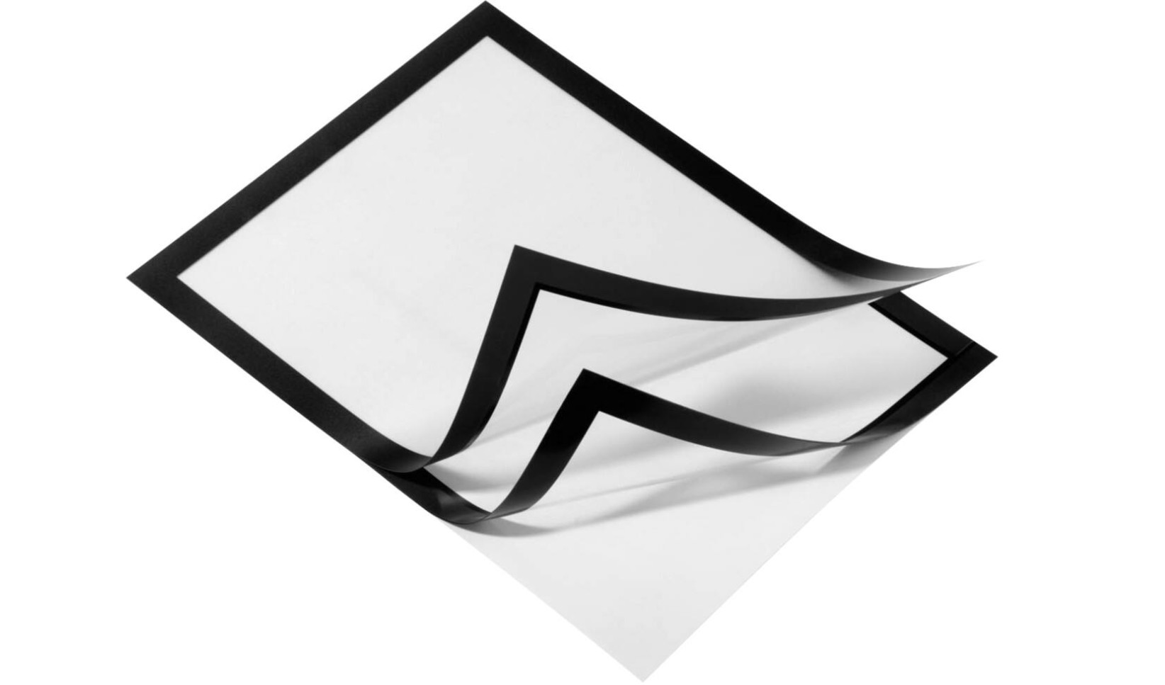 pak van 2 Duraframe zwart A4 zelfkl magnetisch | IB Office